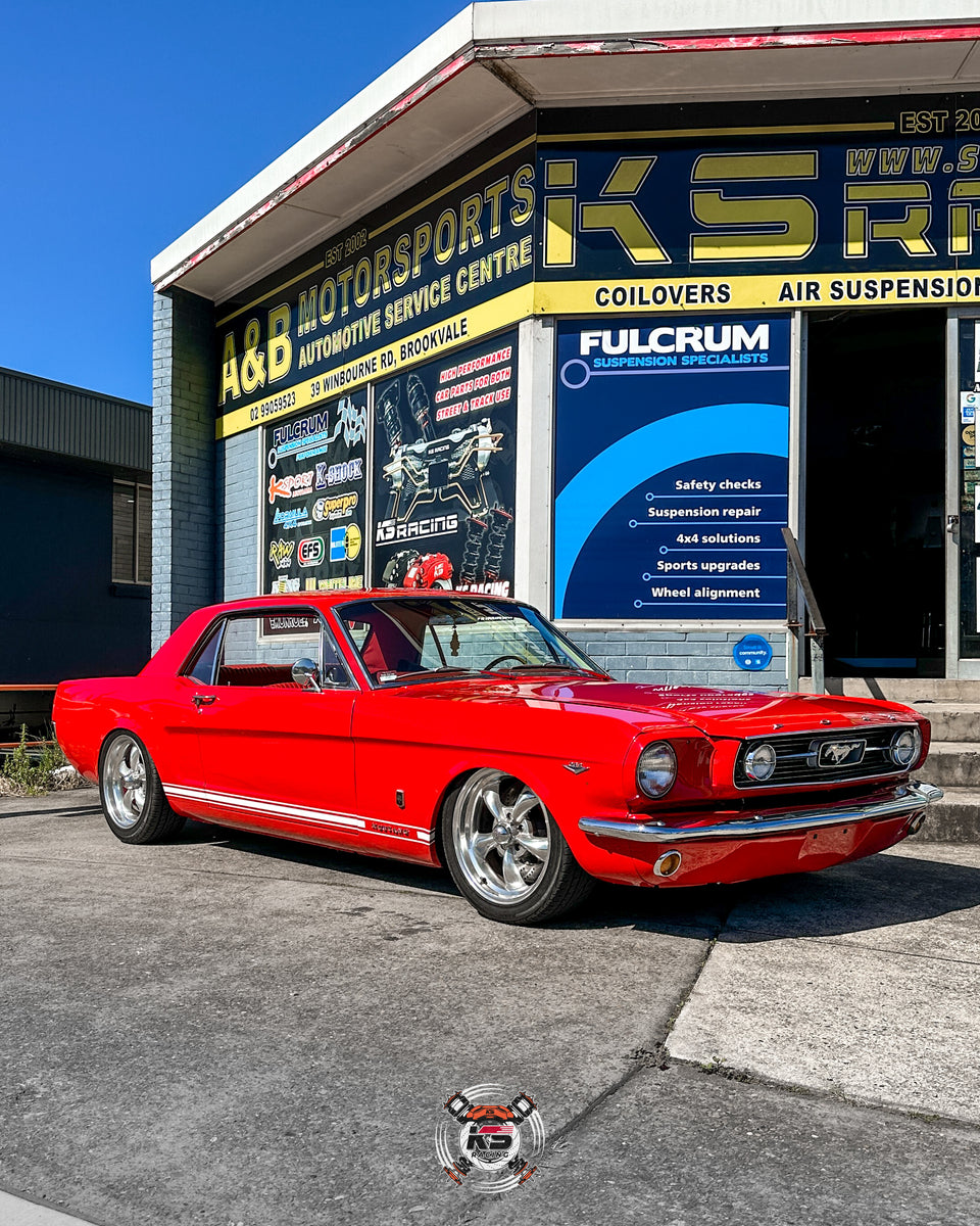 Slammed 65 Mustang