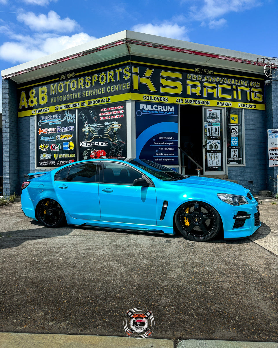 HSV VF GTS Slammed with KS RACING Performance Air Suspension Kit