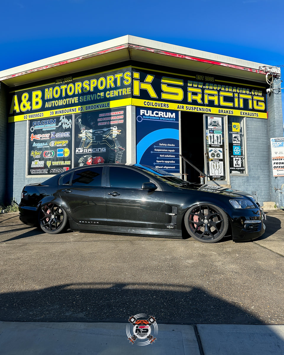 HSV VE SENATOR SLAMMED ON KS AIR SUSPENSION – KS RACING