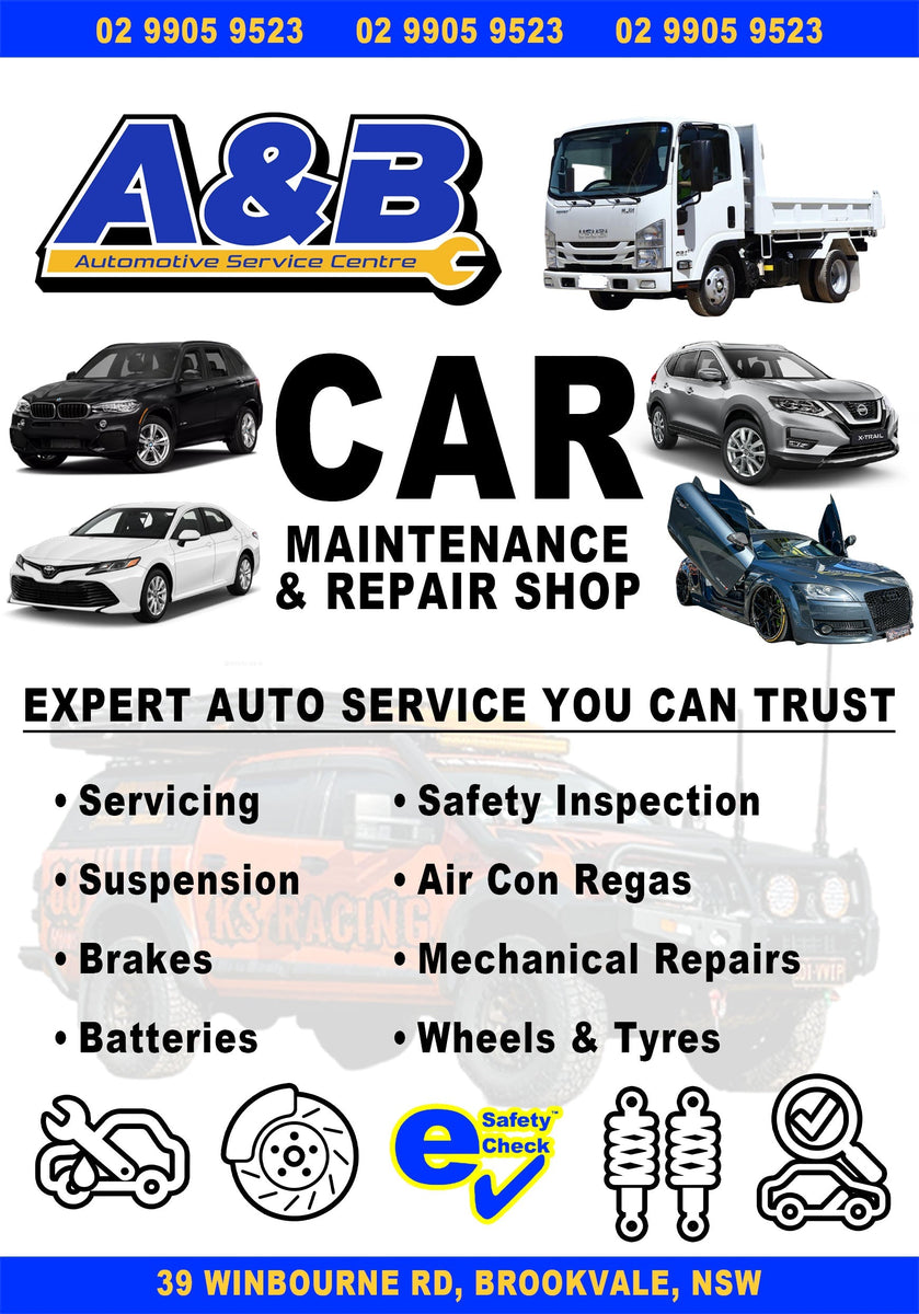 A&B AUTOMOTIVE SERVICE CENTRE | CAR MAINTENANCE & REPAIR SHOP – KS RACING