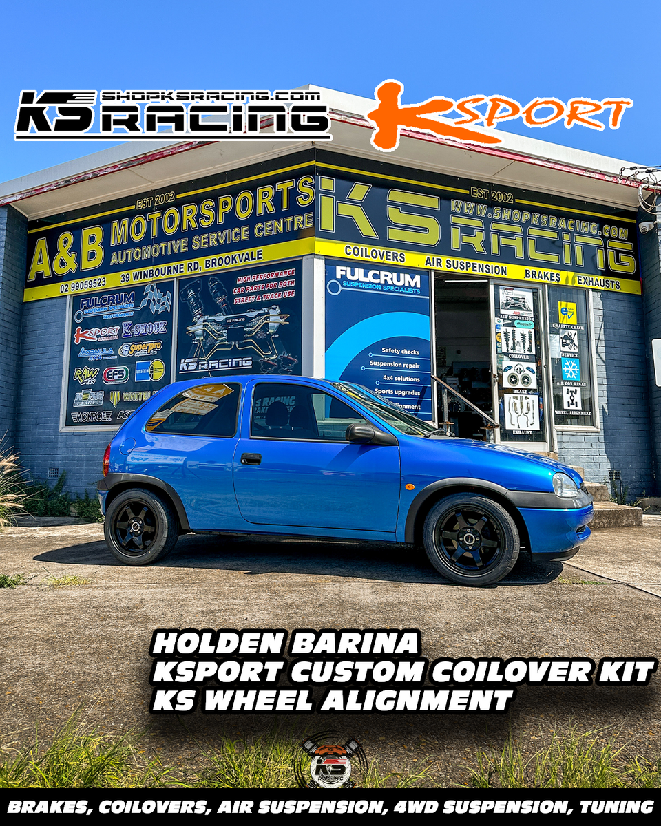 Holden Barina // KSPORT Coilover Kit // KS Racing Workshop – KS RACING