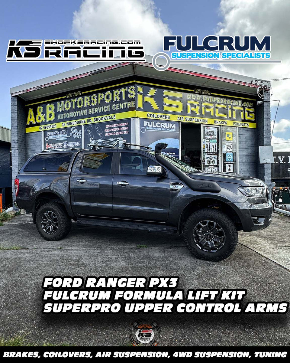 Ford Ranger PX3 Fulcrum Formula Lift Kit & Superpro Upper Control Arms ...