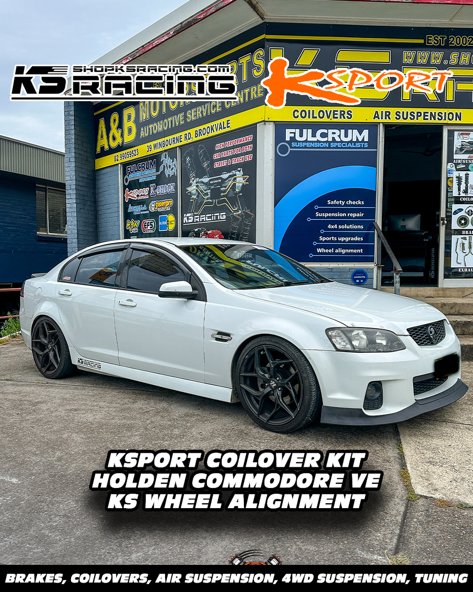 Norm's Holden VE Sedan in for some Suspension TLC – KS RACING