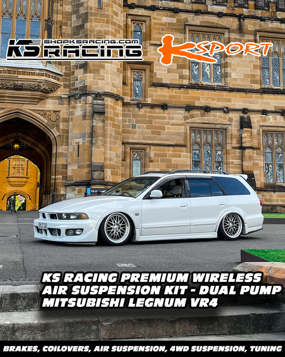 Mitsubishi LEGNUM VR4 // KS RACING Premium Air Suspension Kit // KS Ra