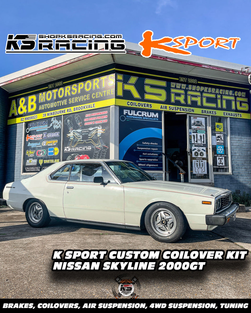 Nissan Skyline 2000GT // K SPORT Australia Coilover Kit // KS Racing W ...