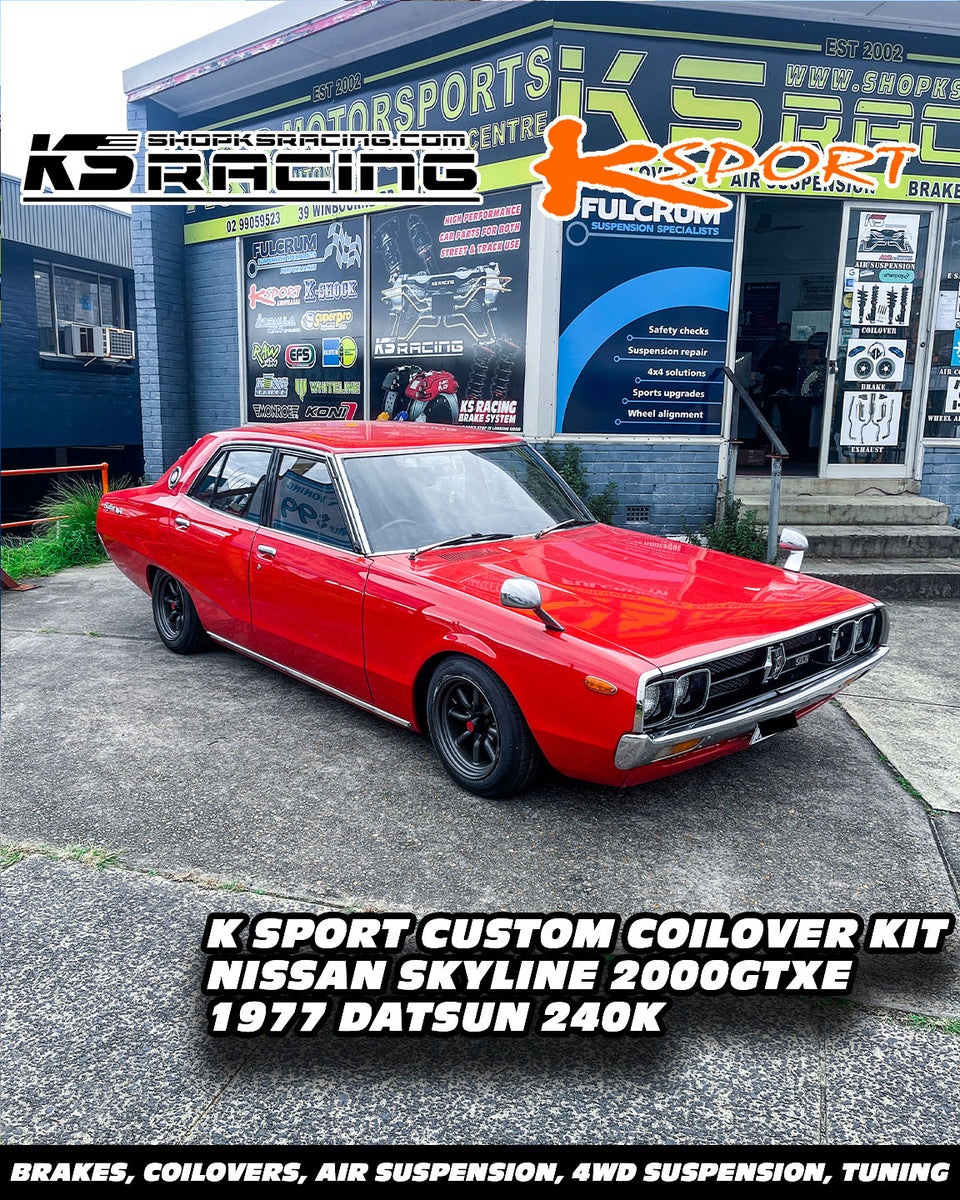 Nissan Skyline 2000GTXE // K SPORT Australia Coilover Kit // KS Racing ...