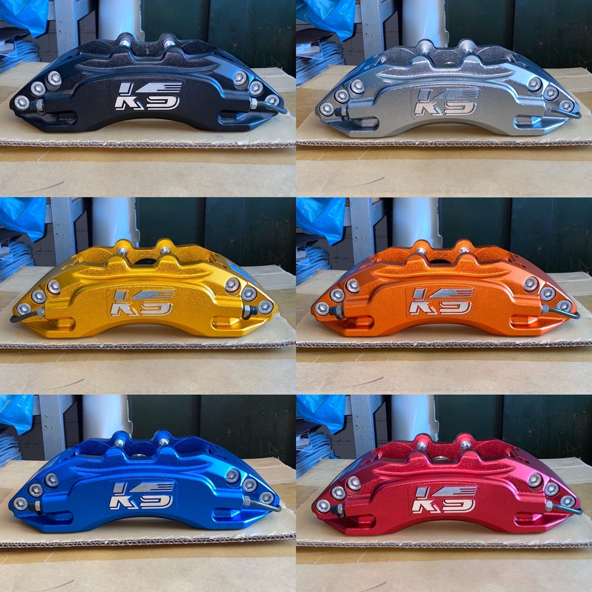 Subaru Impreza WRX STI Front 6 Pot 356mm Disc - KS RACING BRAKE KIT