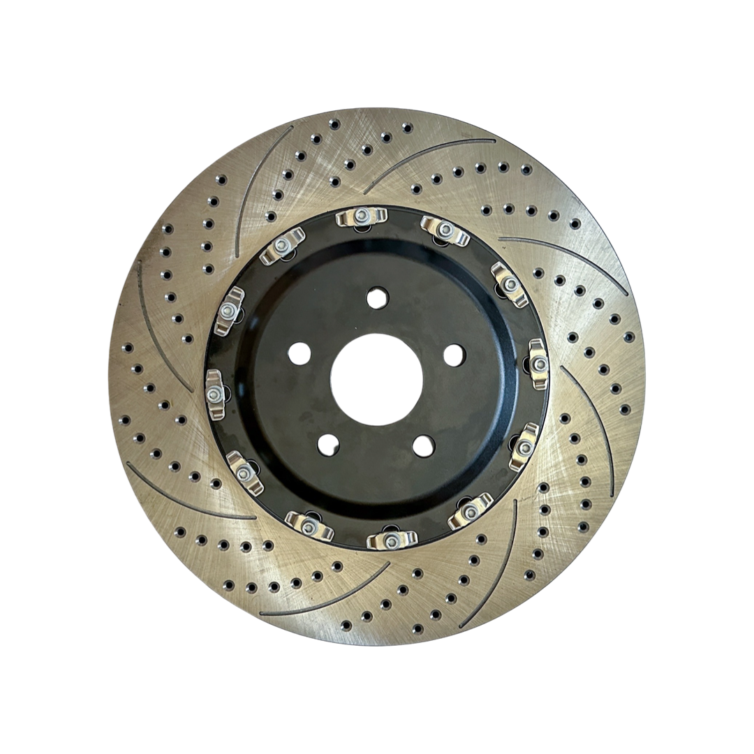 Front 8 Pot 380mm Floating Disc - KS RACING BRAKE KIT
