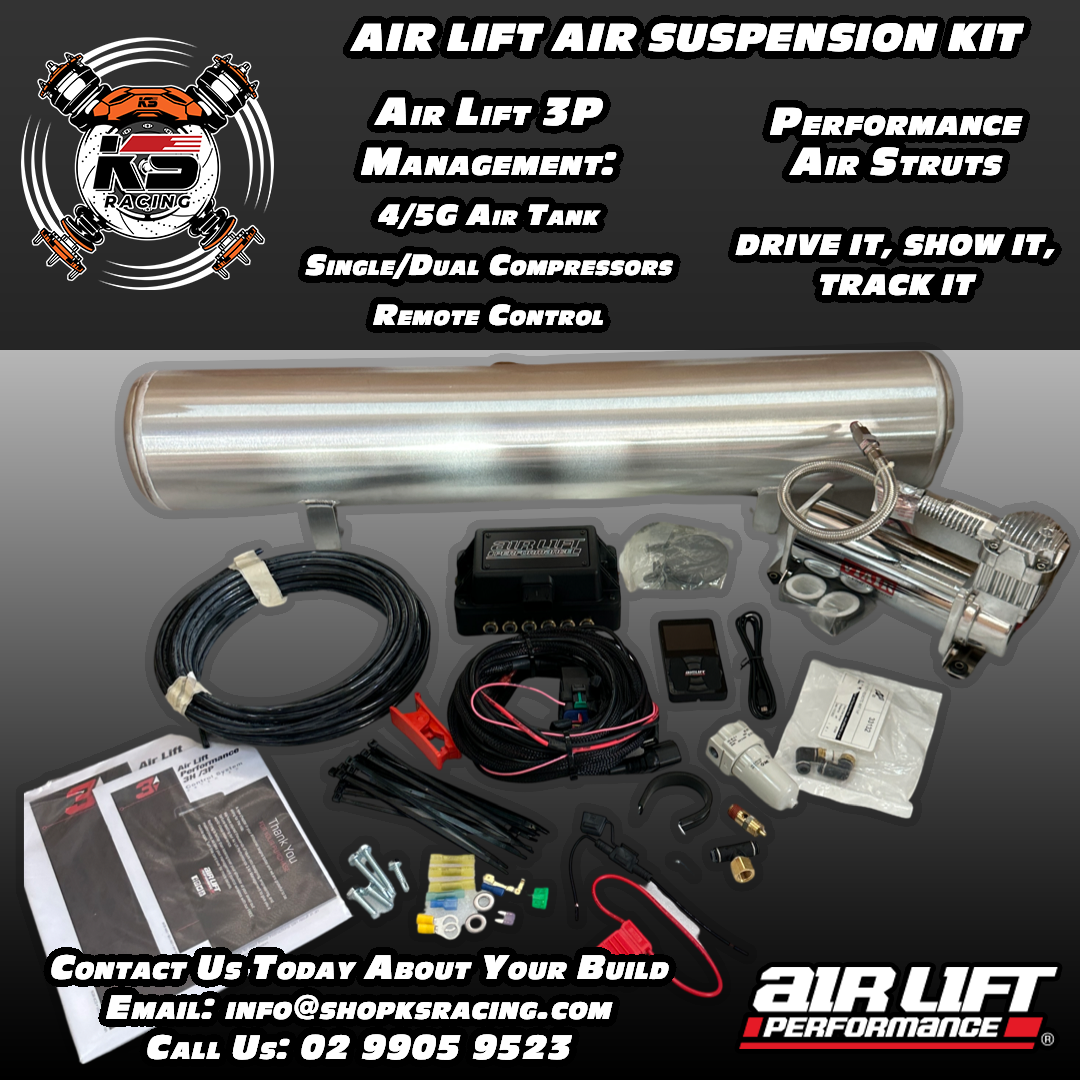 Holden Commodore VF Air Lift Performance 3P Air Suspension with KS RAC ...