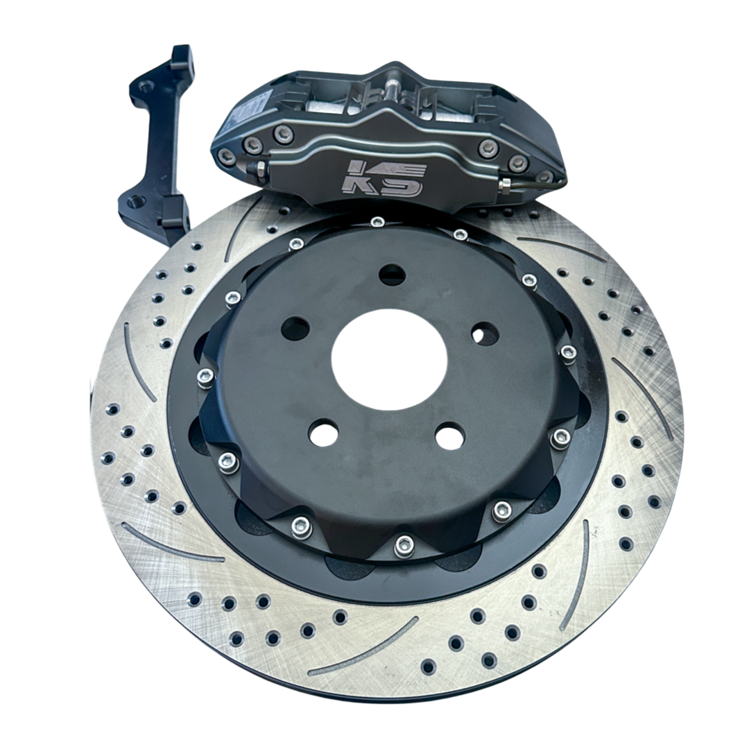 Ford Falcon FG Rear 4 Pot 356mm Disc - KS RACING BRAKE KIT