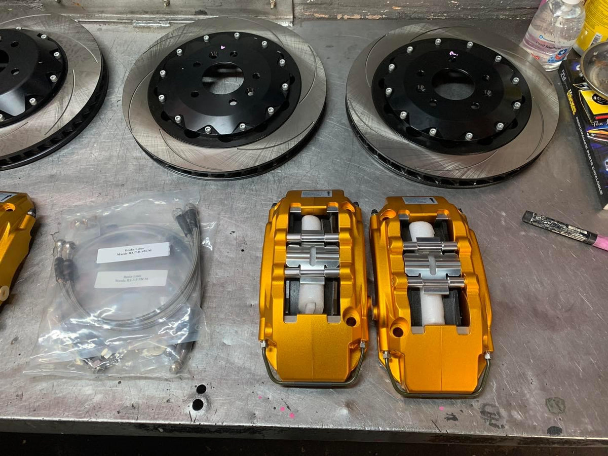 Mazda RX7 FD Front 6 Pot 356mm Disc - KS RACING BRAKE KIT