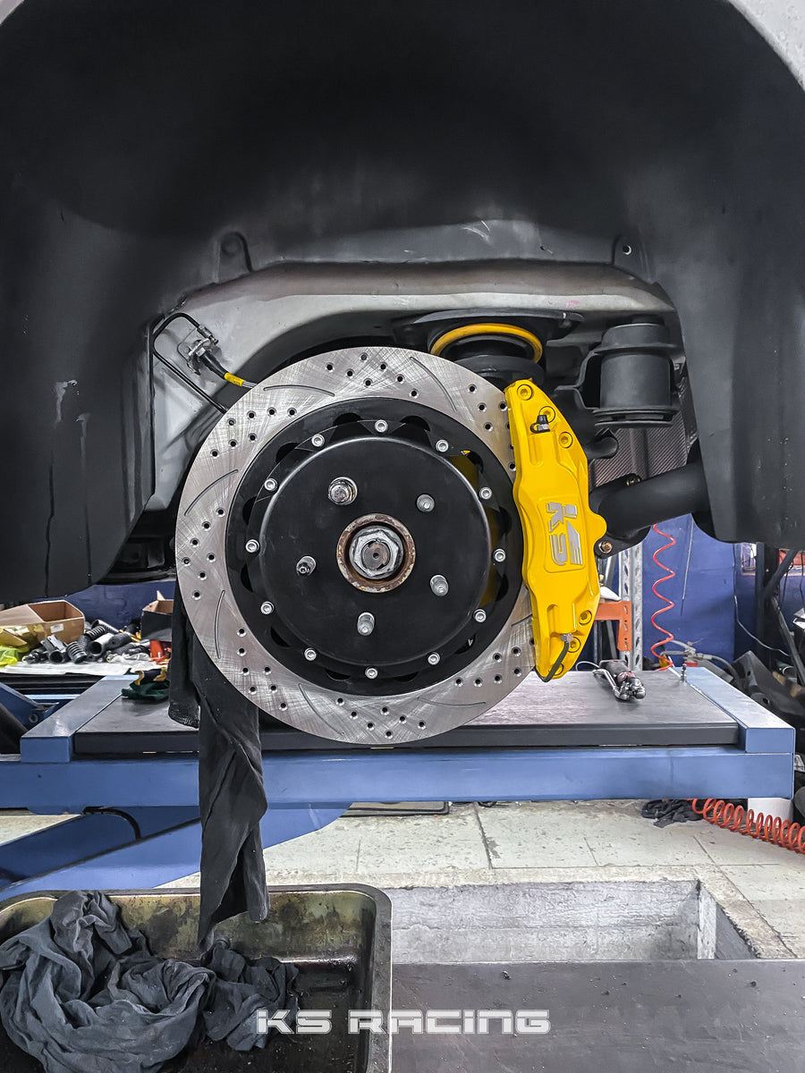 Holden Commodore VE Rear 4 Pot 356mm Disc - KS RACING BRAKE KIT