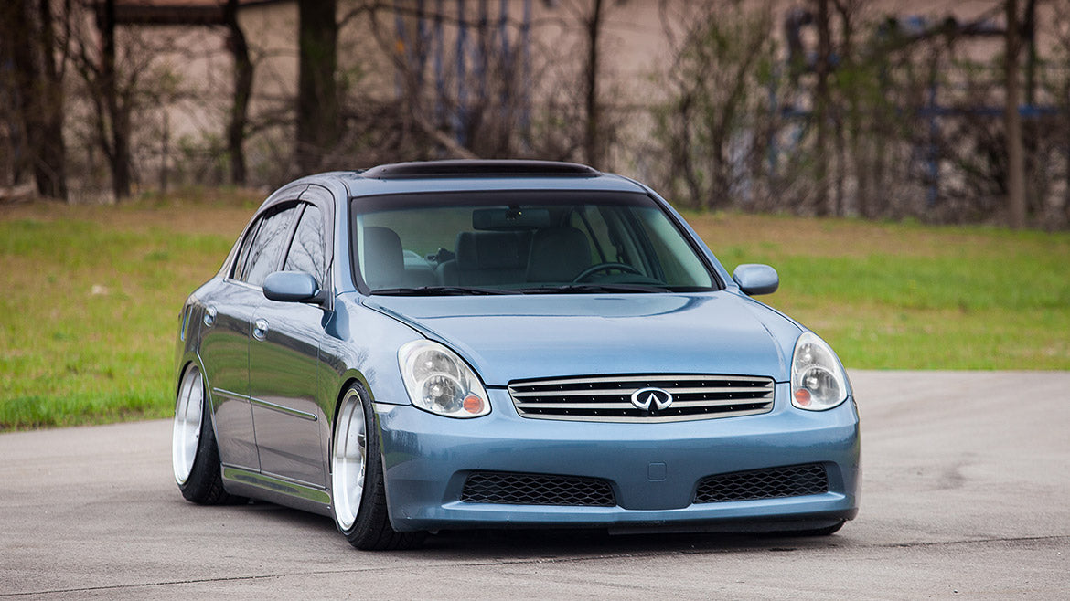 Infiniti G35x 04-06 Air Lift Performance 3P Air Suspension with KS RAC ...