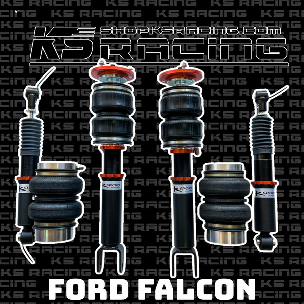 KS RACING Ford Falcon FG Premium Wireless Air Suspension Kit