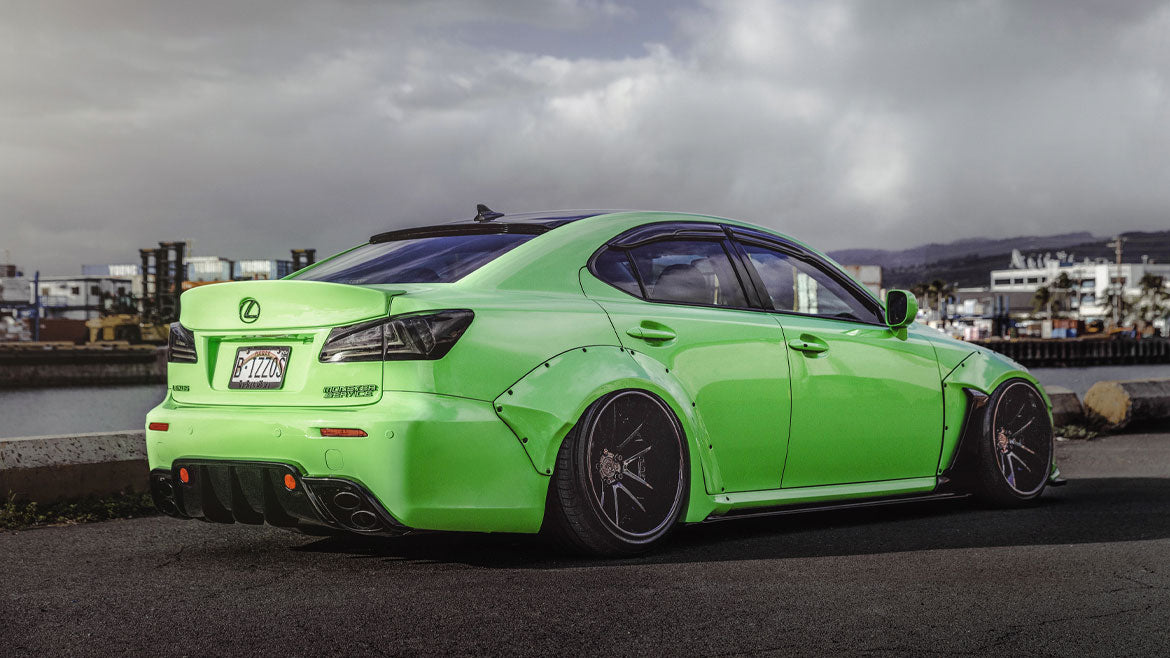 Lexus IS350 06-22 Air Lift Performance 3P Air Suspension with KS RACIN ...