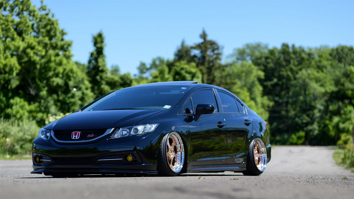 Honda Civic 9th Gen SI 14-15 Air Lift Performance 3P Air Suspension wi ...